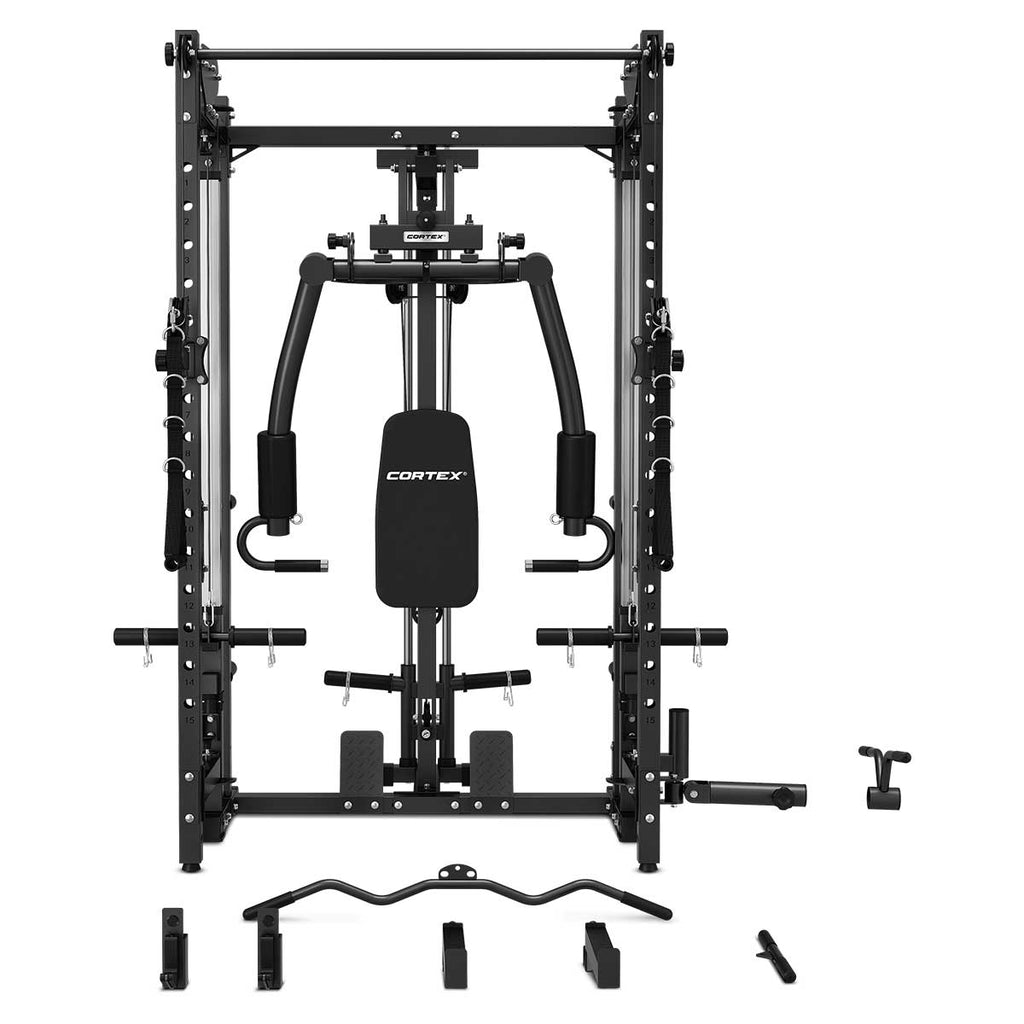 Cortex PR-5 Folding Functional Trainer and Power Rack – Lifespan Fitness