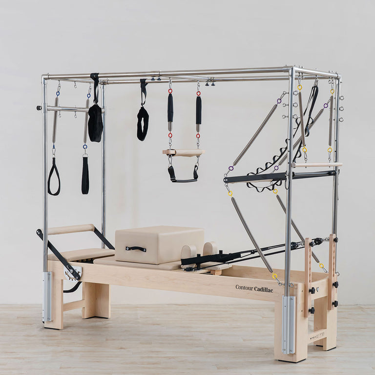 Lifespan Fitness Contour Cadillac Pilates Reformer with Trapeze Table