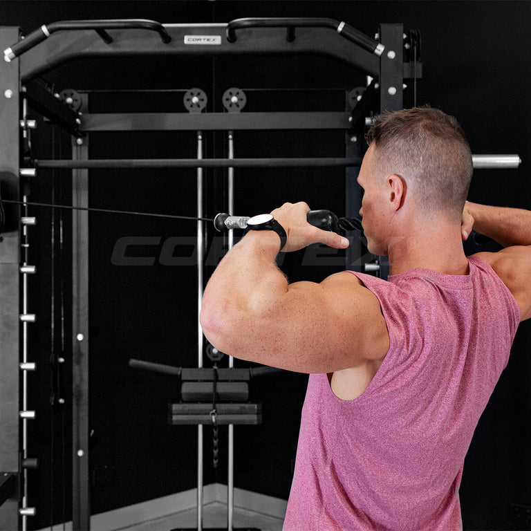 CORTEX SM-20 6-in-1 Power Rack with Smith & Cable Machine – Lifespan ...