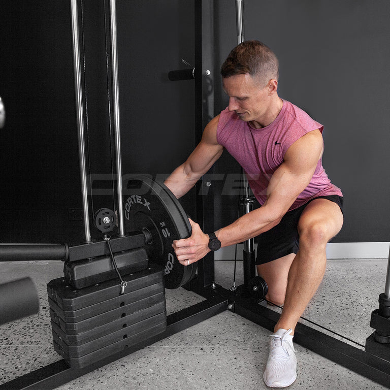 CORTEX SM-20 6-in-1 Power Rack with Smith & Cable Machine – Lifespan ...