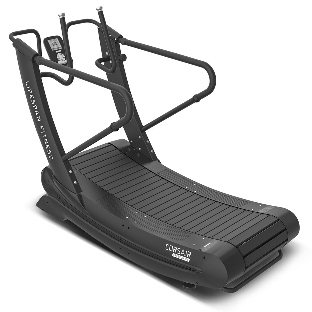 Lifespan Fitness Corsair FreeRun 105 Curved Treadmill Unlimited Speed 8 ...