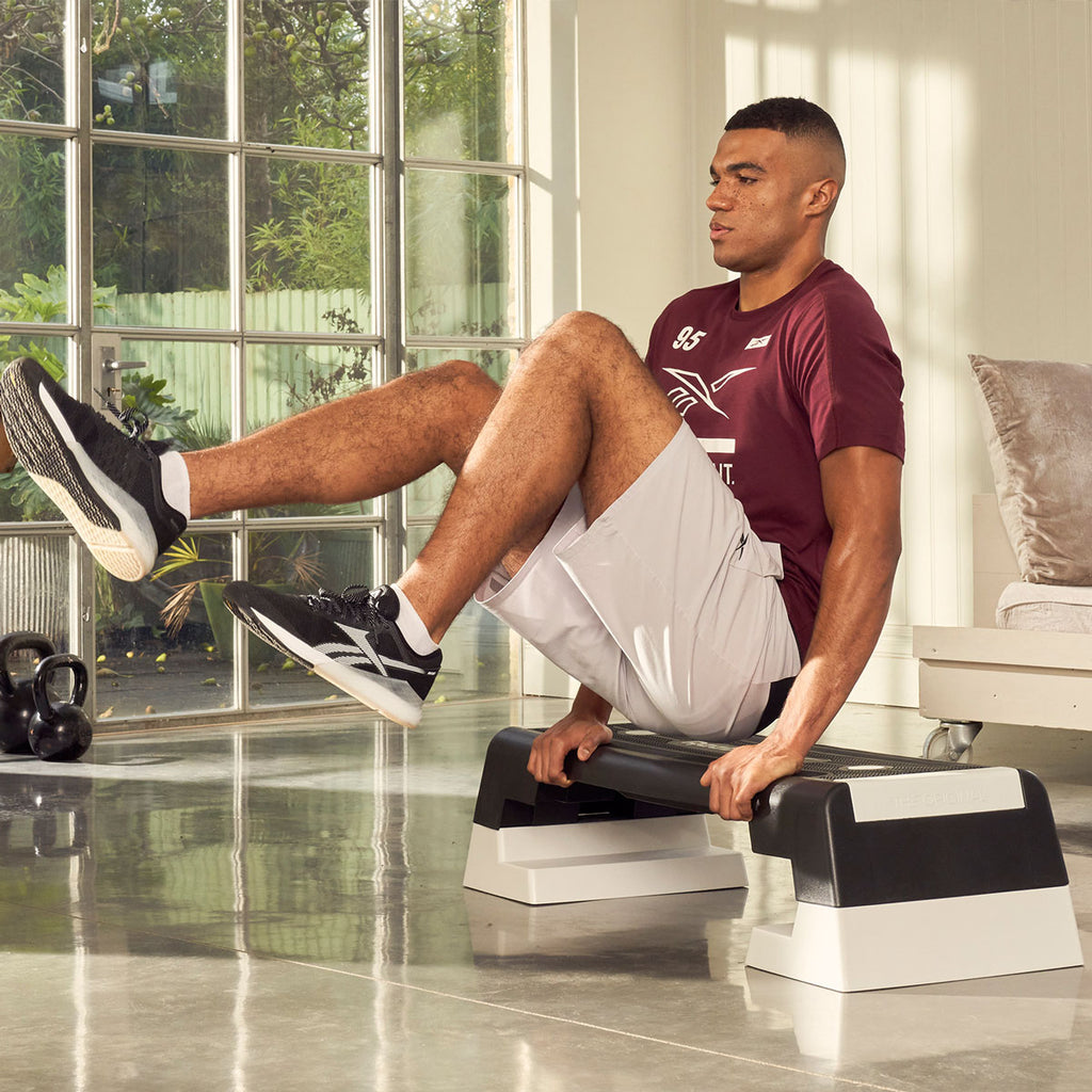 Reebok Step - The Original - White & Black – Lifespan Fitness